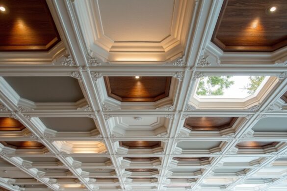 15 Modern Ceiling Designs for Contemporary Homes - libertypalacequeens.com